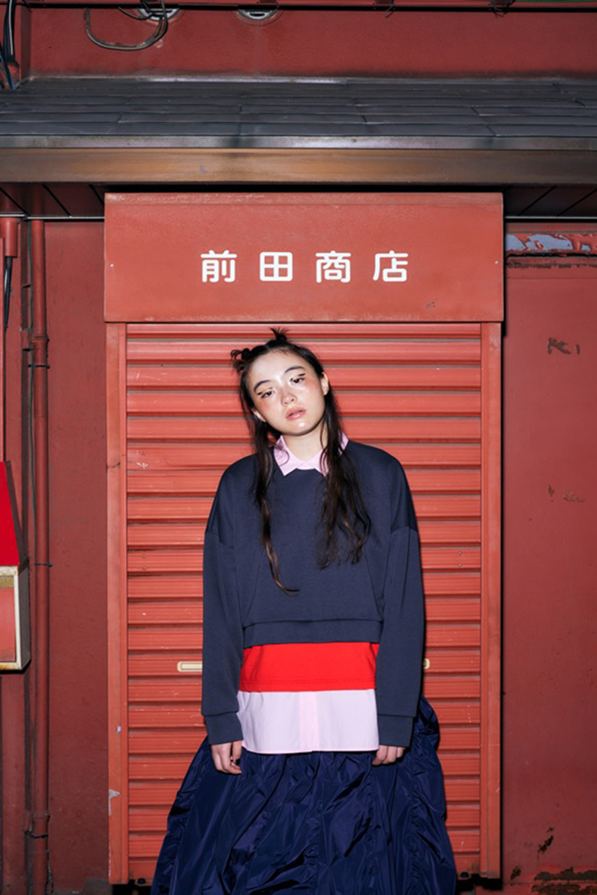 ENFOLD/エンフォルド｜2023 Fall & Winter New Arrival 「Back Tie Pullover」｜エル・ショップ