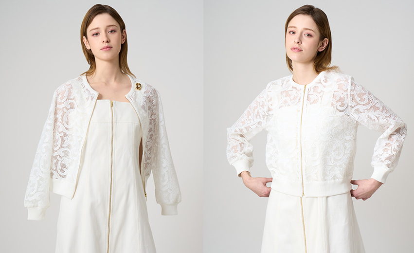 ANAYI/アナイ|【RESTOCK】人気のレースブルゾンが再入荷|エル ANAYI/アナイ|【RESTOCK】人気のレースブルゾンが再入荷|エル