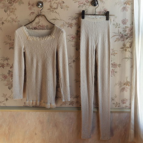 KID BLUE/キッドブルー｜ふっくら優しい肌触り！肌側綿パイルのあたたかインナー｜エル・ショップ