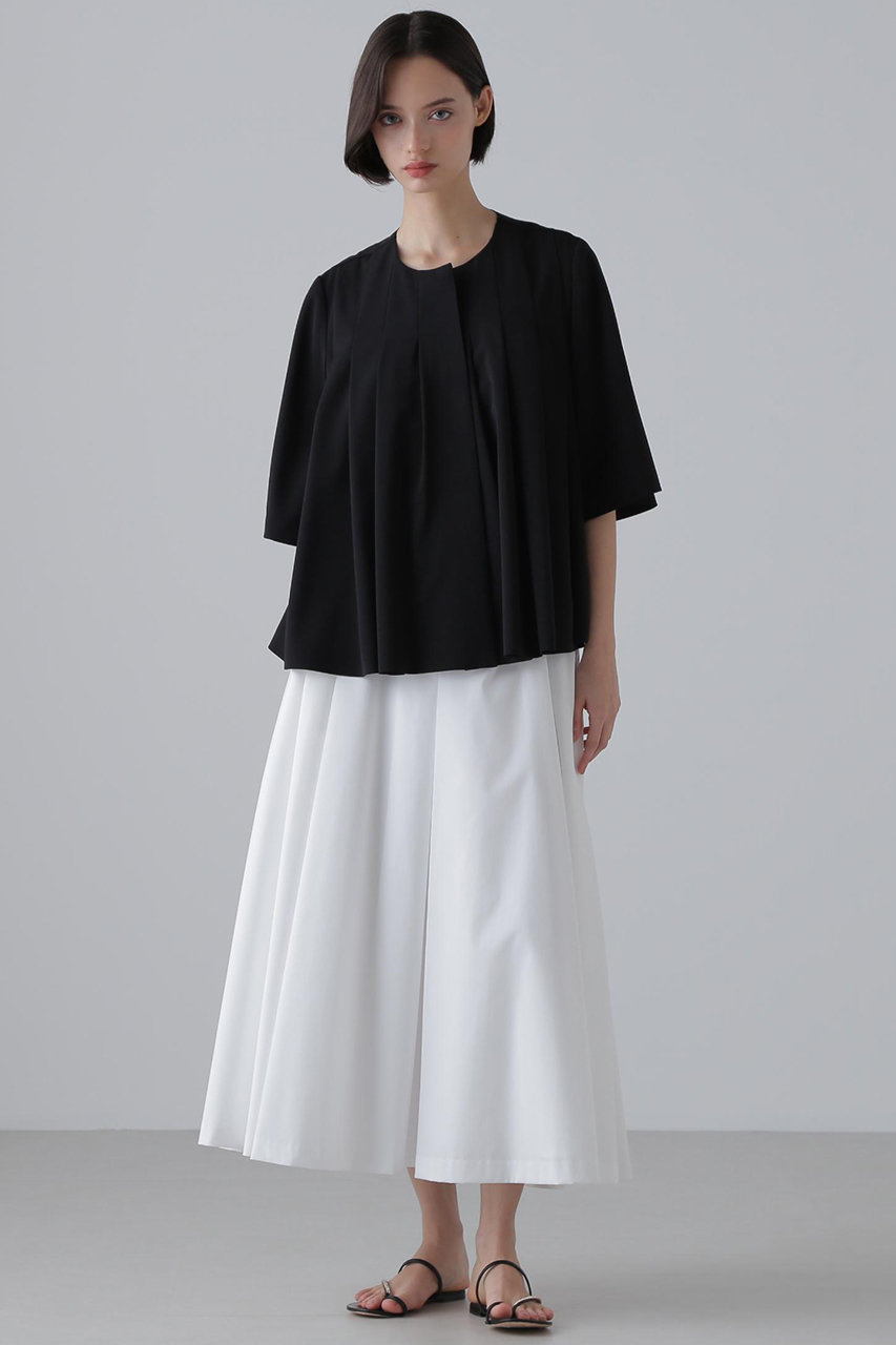 ADORE(アドーア)｜クリアコットンスカート/ホワイト の通販｜ELLESHOP