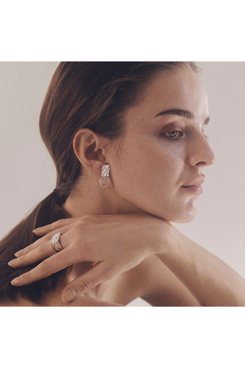 IRIS 47(イリスフォーセブン)｜croco リング/シルバー の通販｜ELLESHOP・(エル・ショップ)