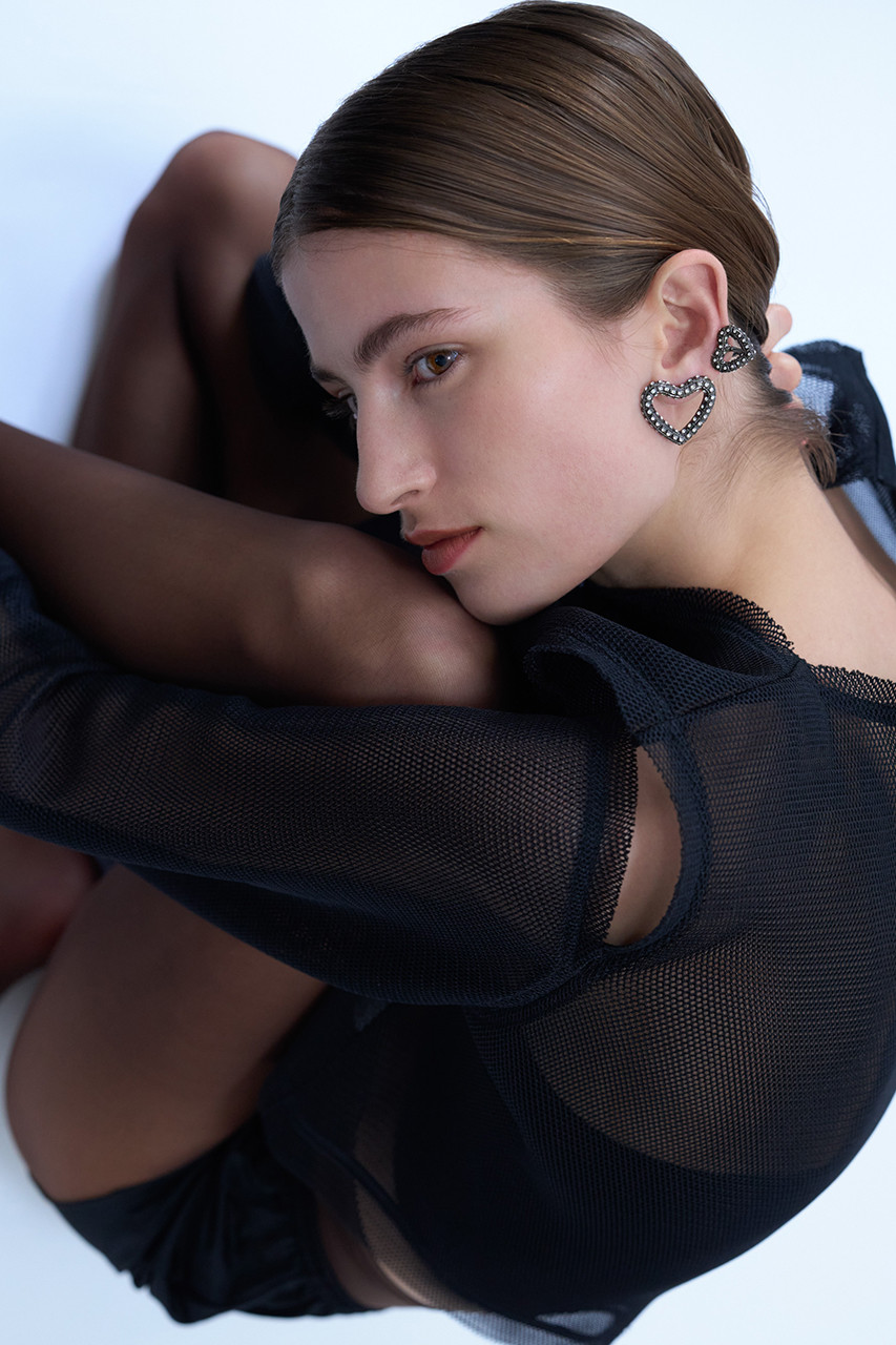 IRIS 47(イリスフォーセブン)｜spirit ピアス/ブラック の通販｜ELLESHOP・(エル・ショップ)