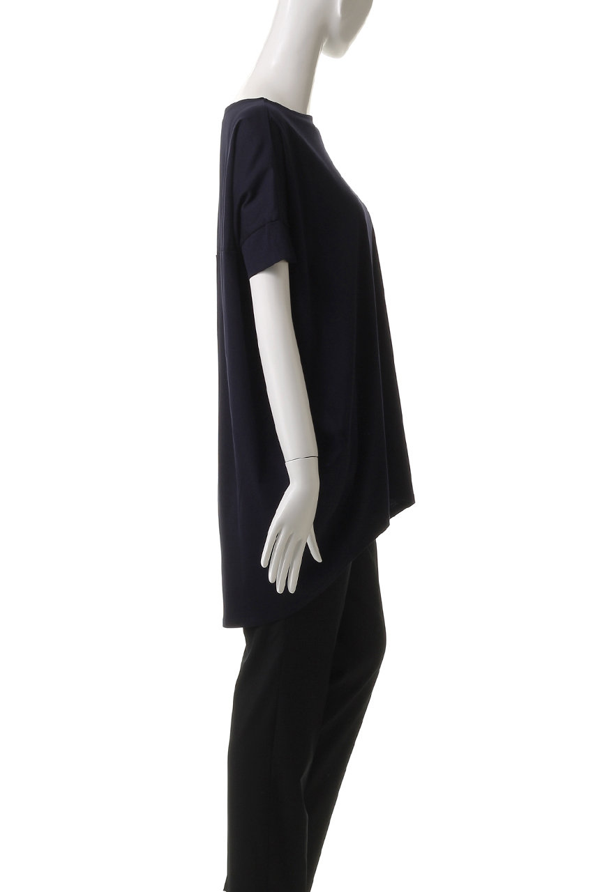 mizuiro ind(ミズイロインド)|boat neck cocoon P/O プル mizuiro ind(ミズイロインド)|boat neck cocoon P/O プル