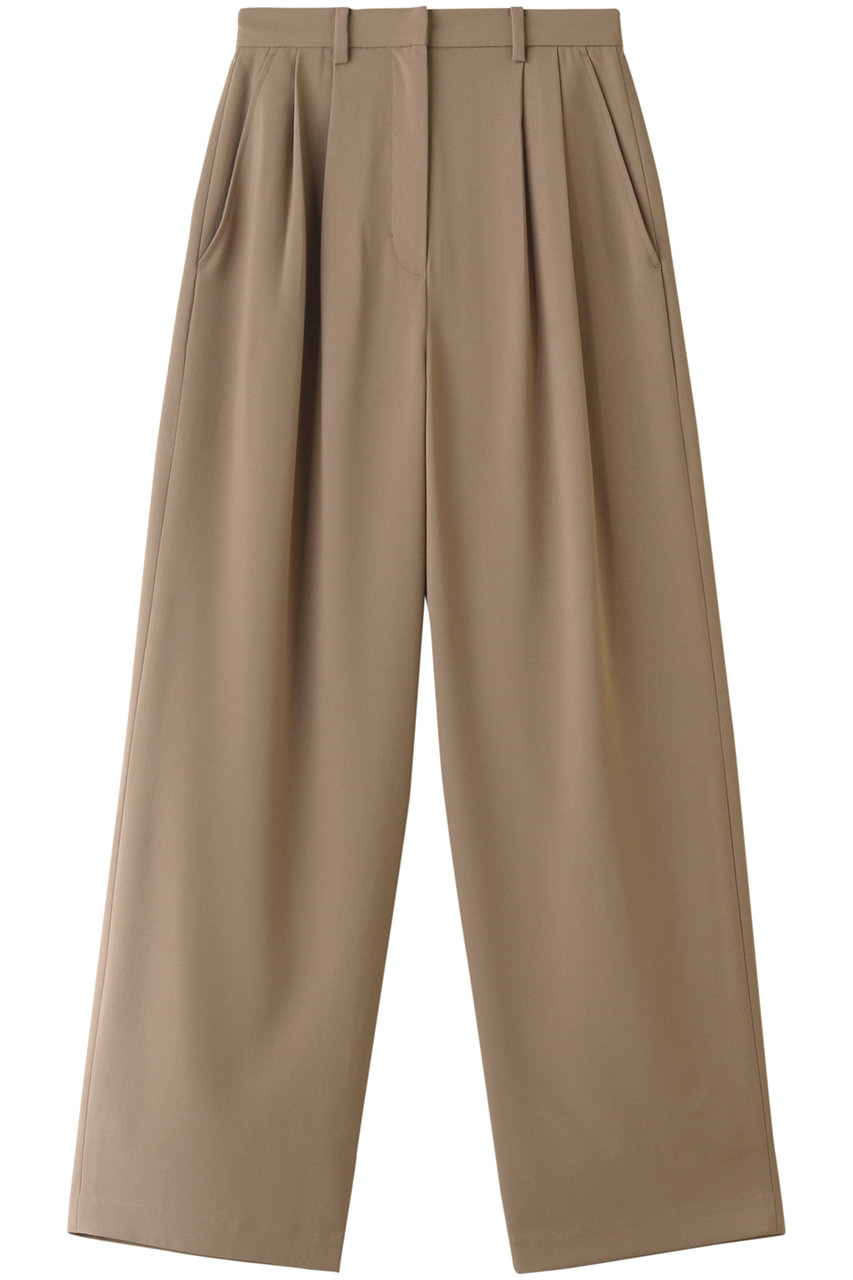 CLANE(クラネ)｜BASIC TUCK PANTS / パンツ/BEIGE の通販｜ELLESHOP・(エル・ショップ)