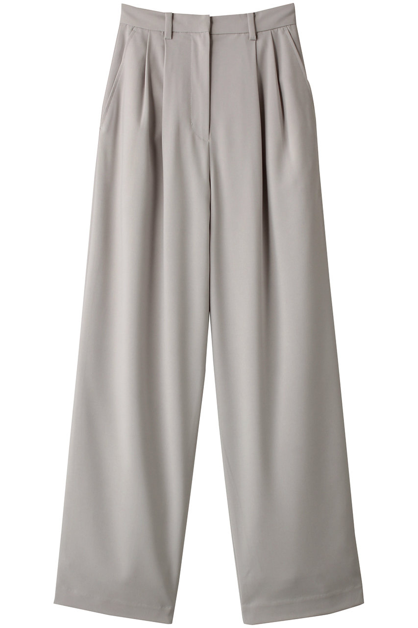 CLANE(クラネ)｜BASIC TUCK PANTS パンツ/ライトグレー の通販｜ELLESHOP・(エル・ショップ)
