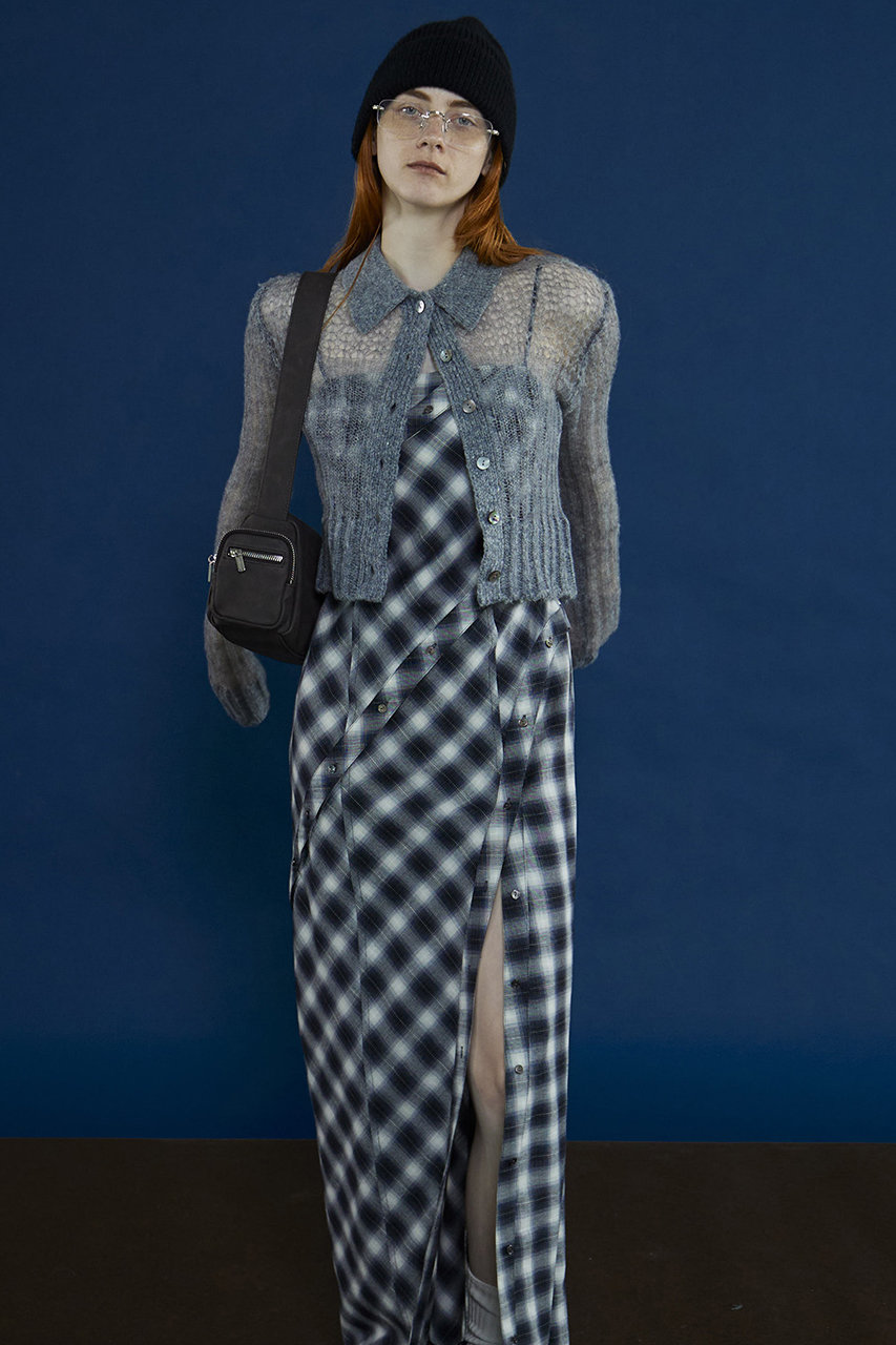 MAISON SPECIAL(メゾンスペシャル)|Button Slit Checkered MAISON SPECIAL(メゾンスペシャル)|Button Slit Checkered