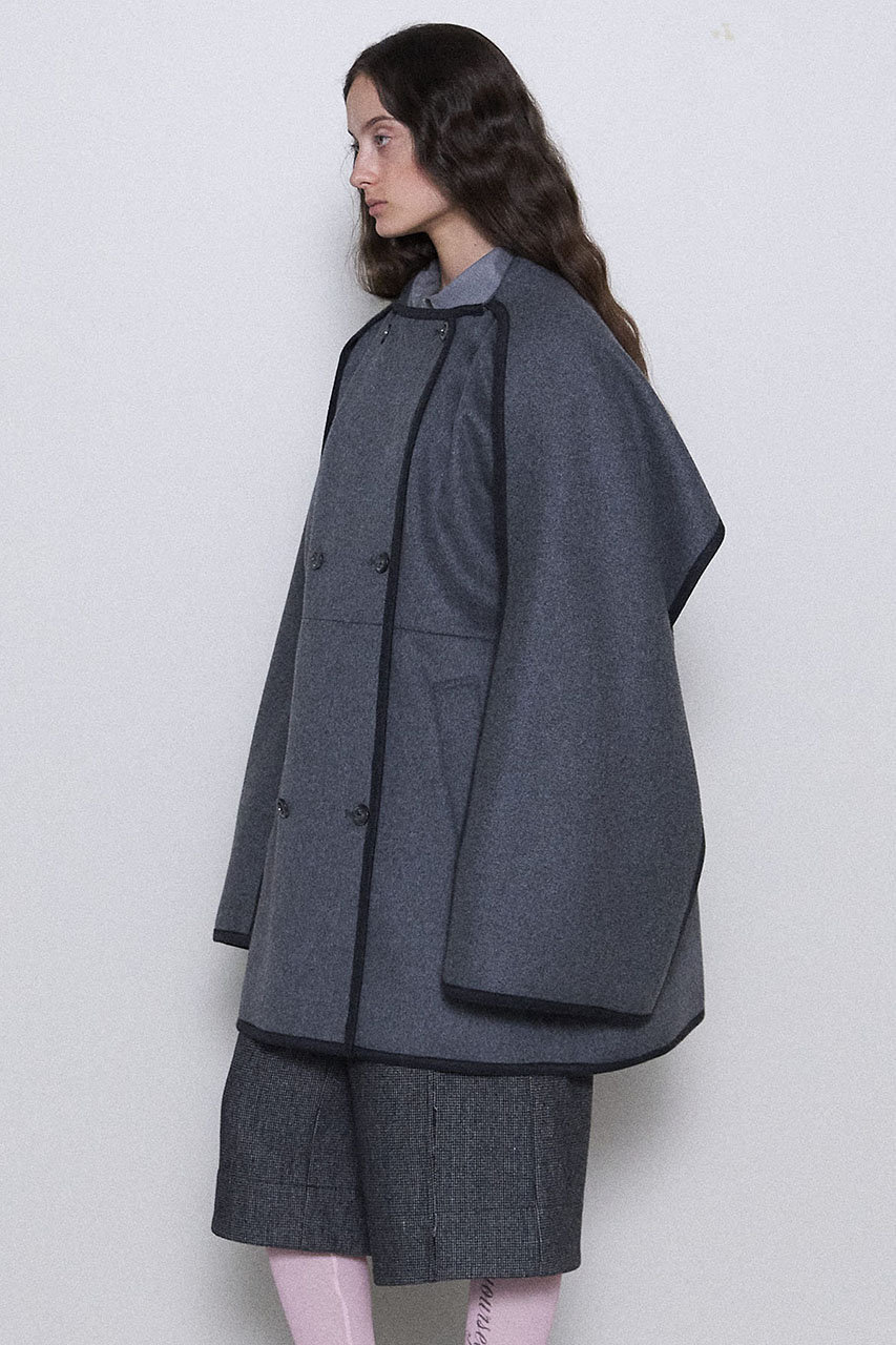 MAISON SPECIAL(メゾンスペシャル)|With Muffler Tent Coat MAISON SPECIAL(メゾンスペシャル)|With Muffler Tent Coat