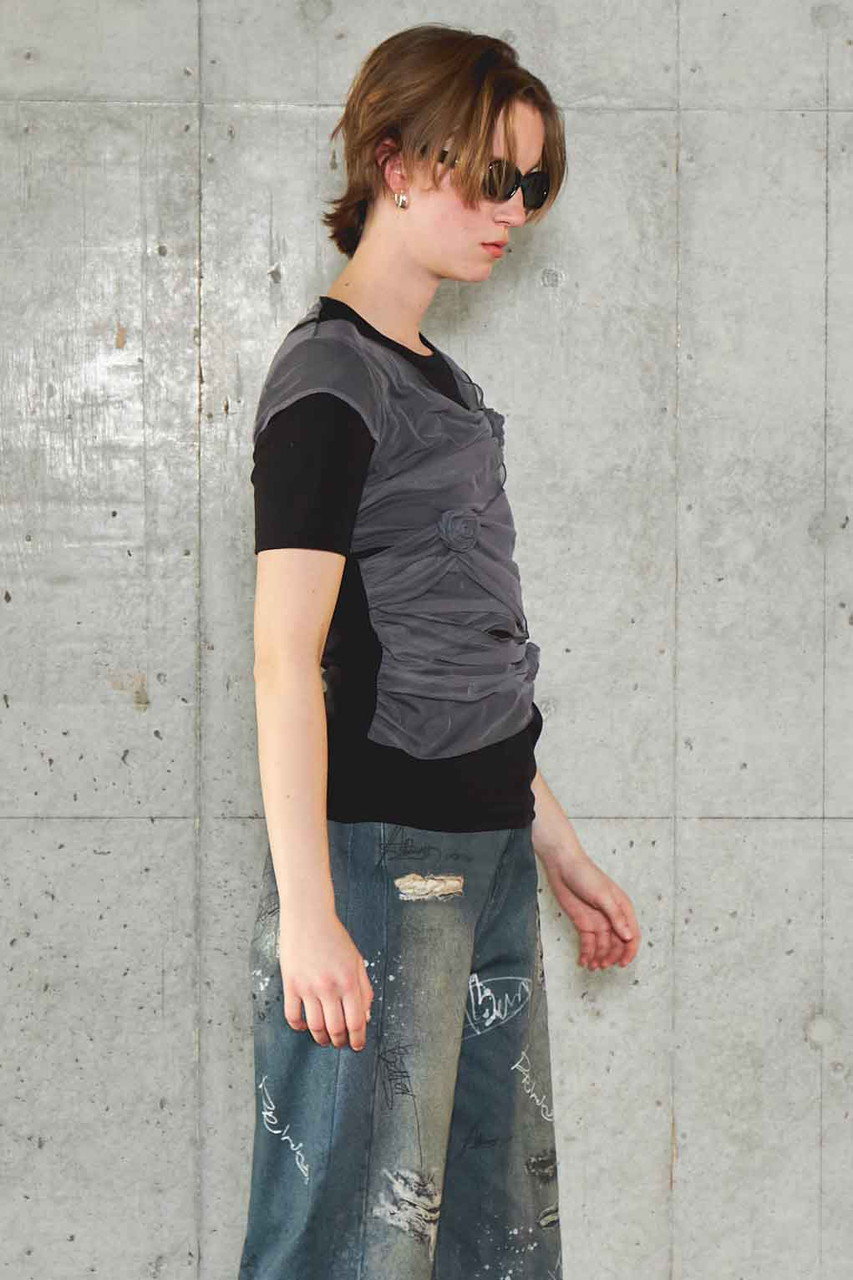 MAISON SPECIAL(メゾンスペシャル)|Flower Motif Tulle Layered MAISON SPECIAL(メゾンスペシャル)|Flower Motif Tulle Layered