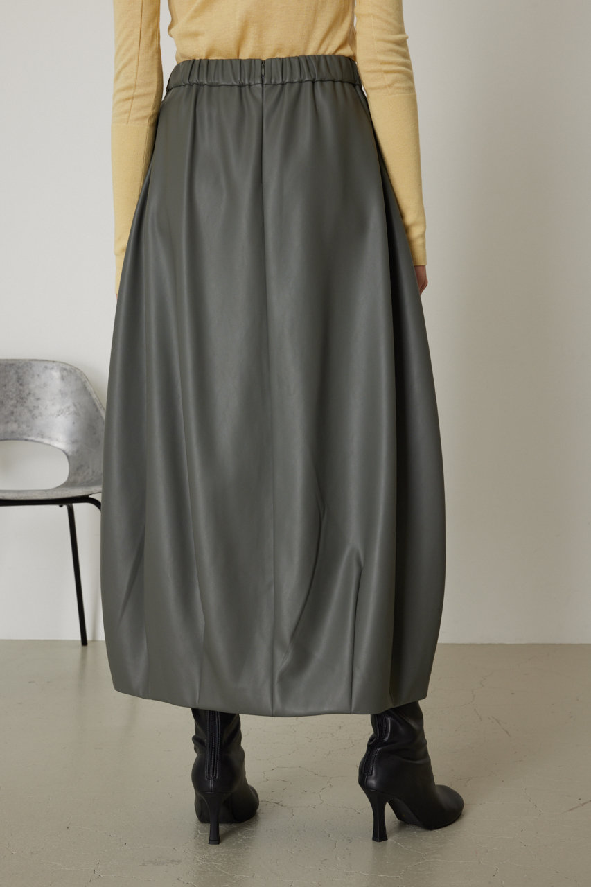 RIM.ARK(リムアーク)｜Hem tuck volume SK/スカート/グレー の通販｜ELLESHOP・(エル・ショップ)