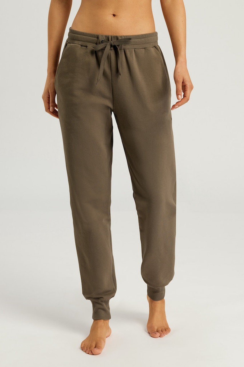 HANRO(ハンロ)｜ロングパンツ/カーキ の通販｜ELLESHOP・(エル