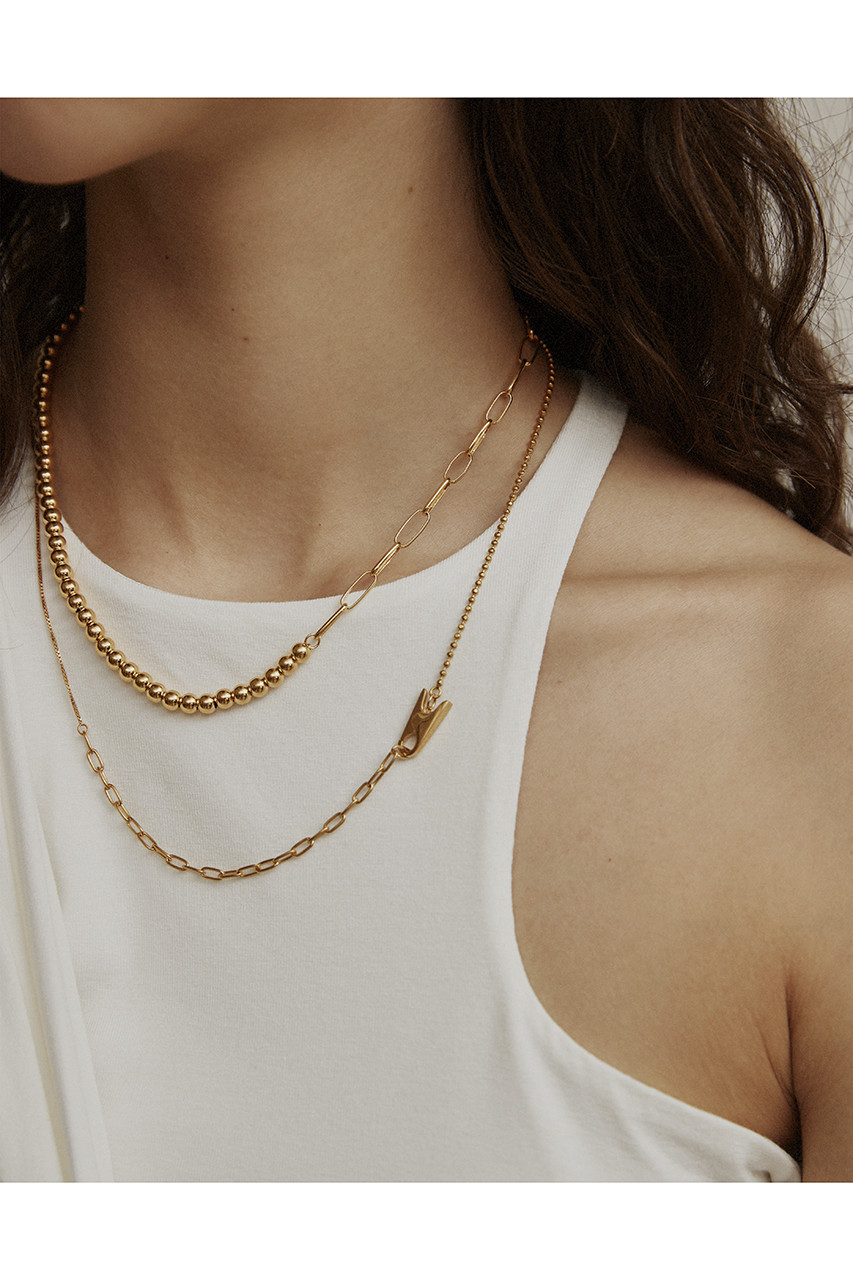 KNOWHOW(ノウハウ)｜【予約販売】Clip ネックレス/Venetian（ゴールド）/ゴールド の通販｜ELLESHOP・(エル・ショップ)