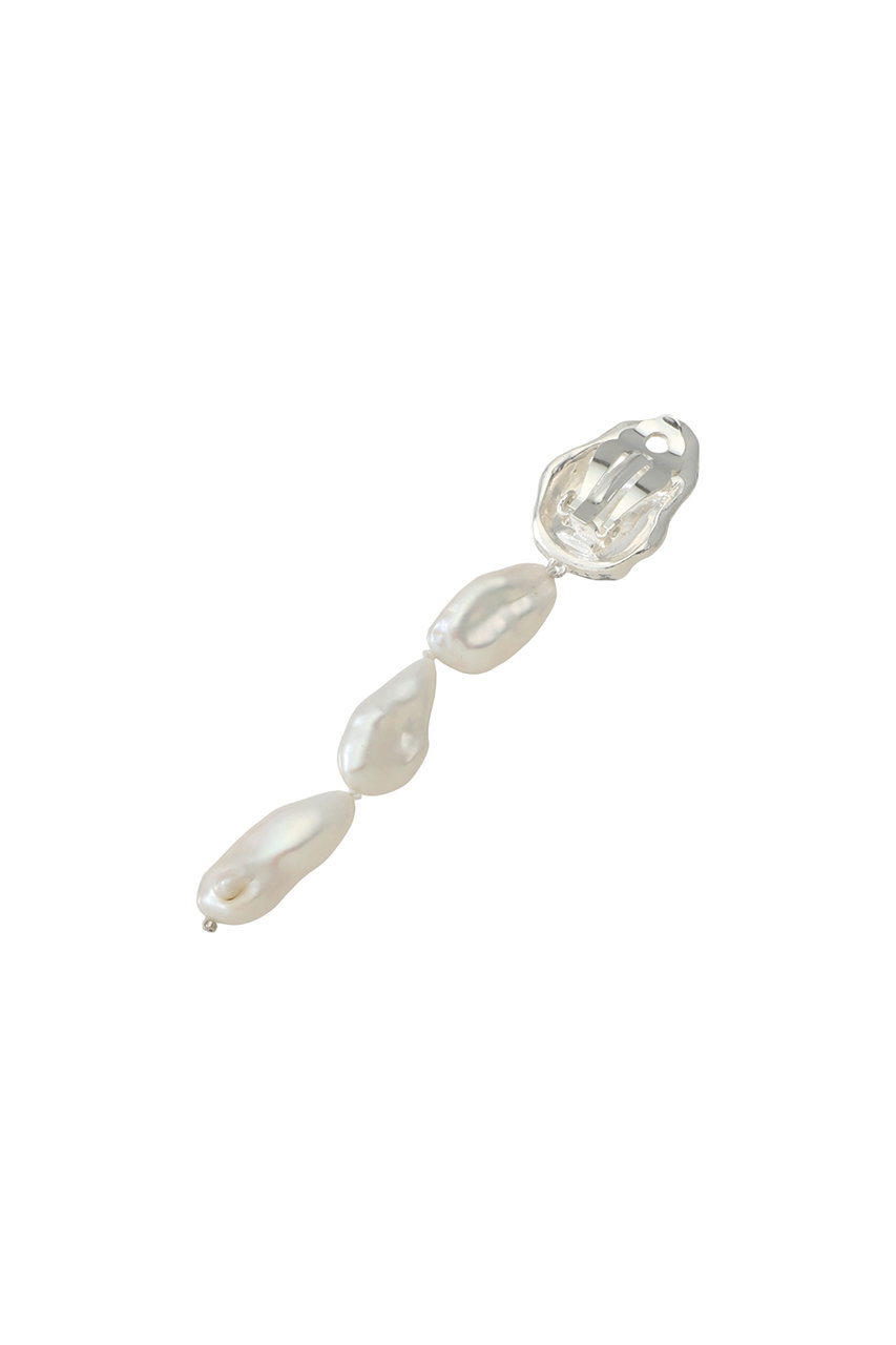 KNOWHOW(ノウハウ)｜Big Pearl イヤリング/シルバー の通販｜ELLESHOP・(エル・ショップ)