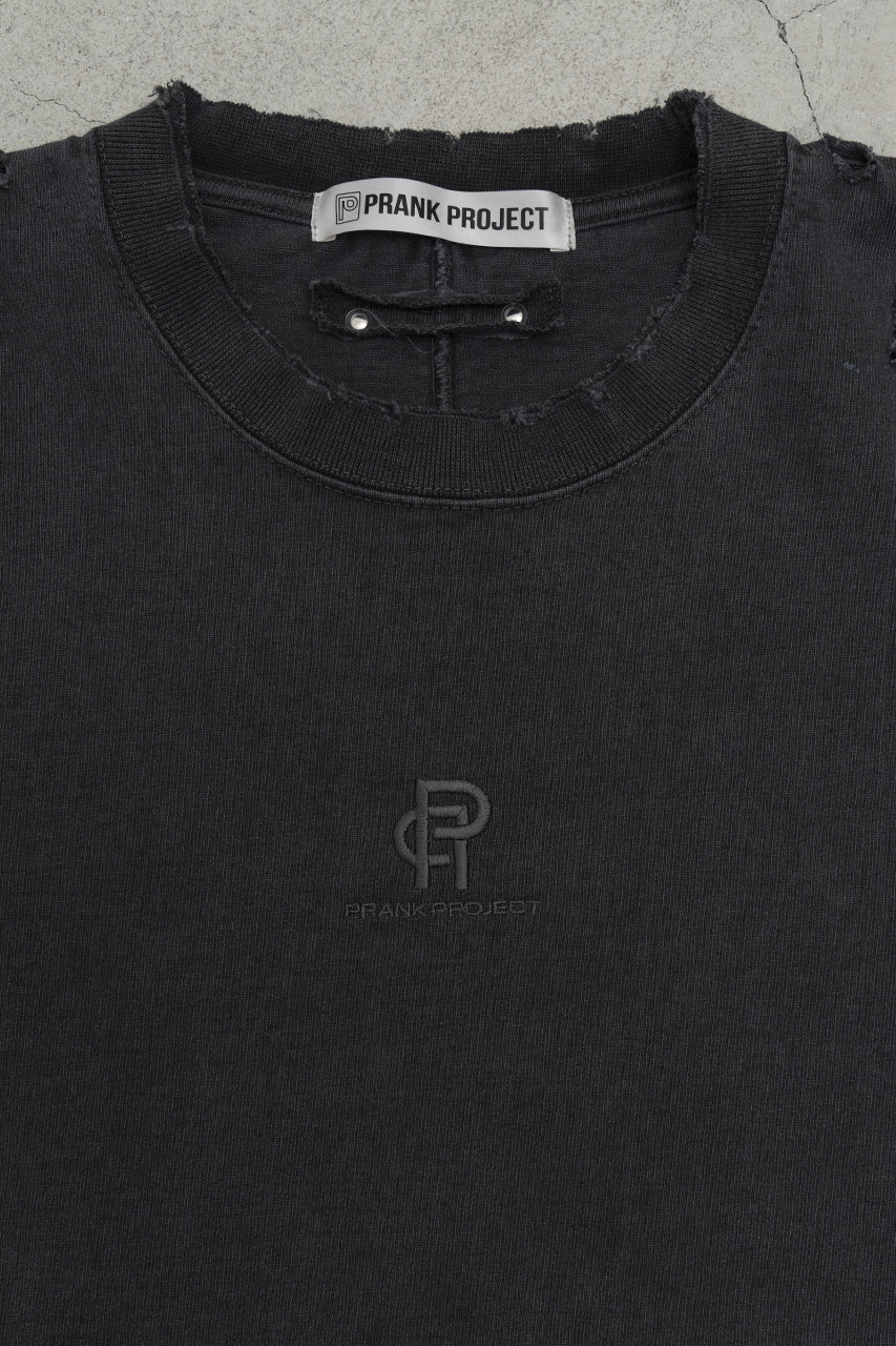 PRANK PROJECT(プランク プロジェクト)｜ダメージピグメントTシャツ / Damage Pigment T-Shirt/C.GRY ...