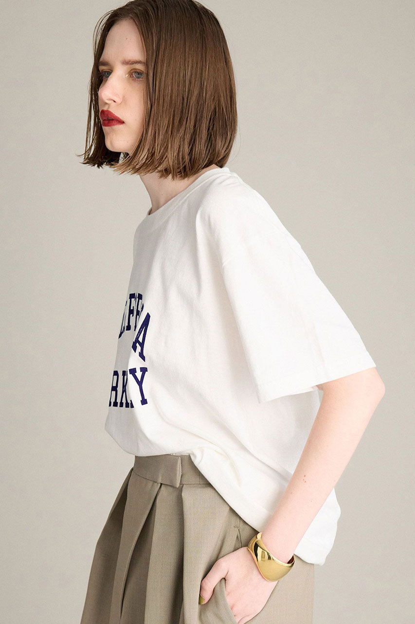 BRILL(ブリル)｜【予約販売】【JJ Mercer】ロゴTシャツ/ホワイト の通販｜ELLESHOP・(エル・ショップ)