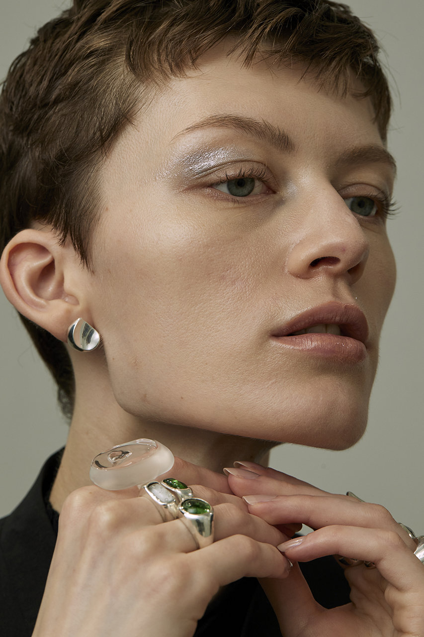 Lemme.(レム)｜ Roni ピアス/シルバー の通販｜ELLESHOP・(エル・ショップ)