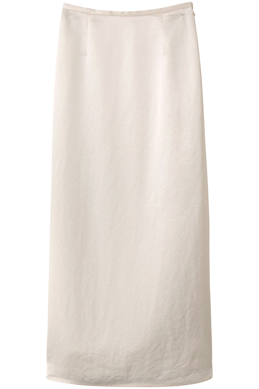 HER.(ハー)｜【9/4 12:00販売開始】アセテートサテンナロースカート/オフホワイト の通販｜ELLESHOP・(エル・ショップ)