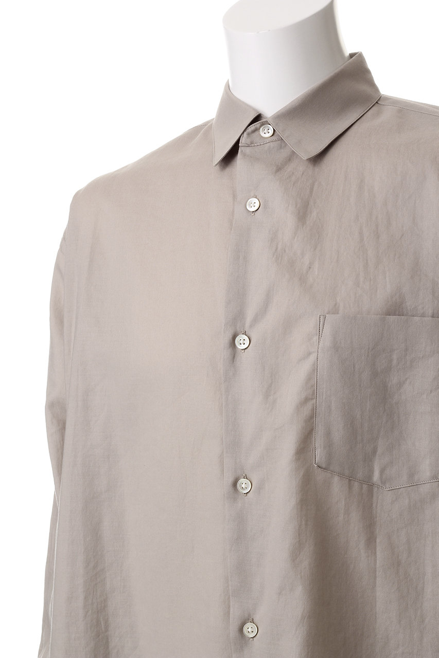 ssstein(シュタイン)|【MEN】C/SI TWILL OVERSIZED REGULAR ssstein(シュタイン)|【MEN】C/SI TWILL OVERSIZED REGULAR