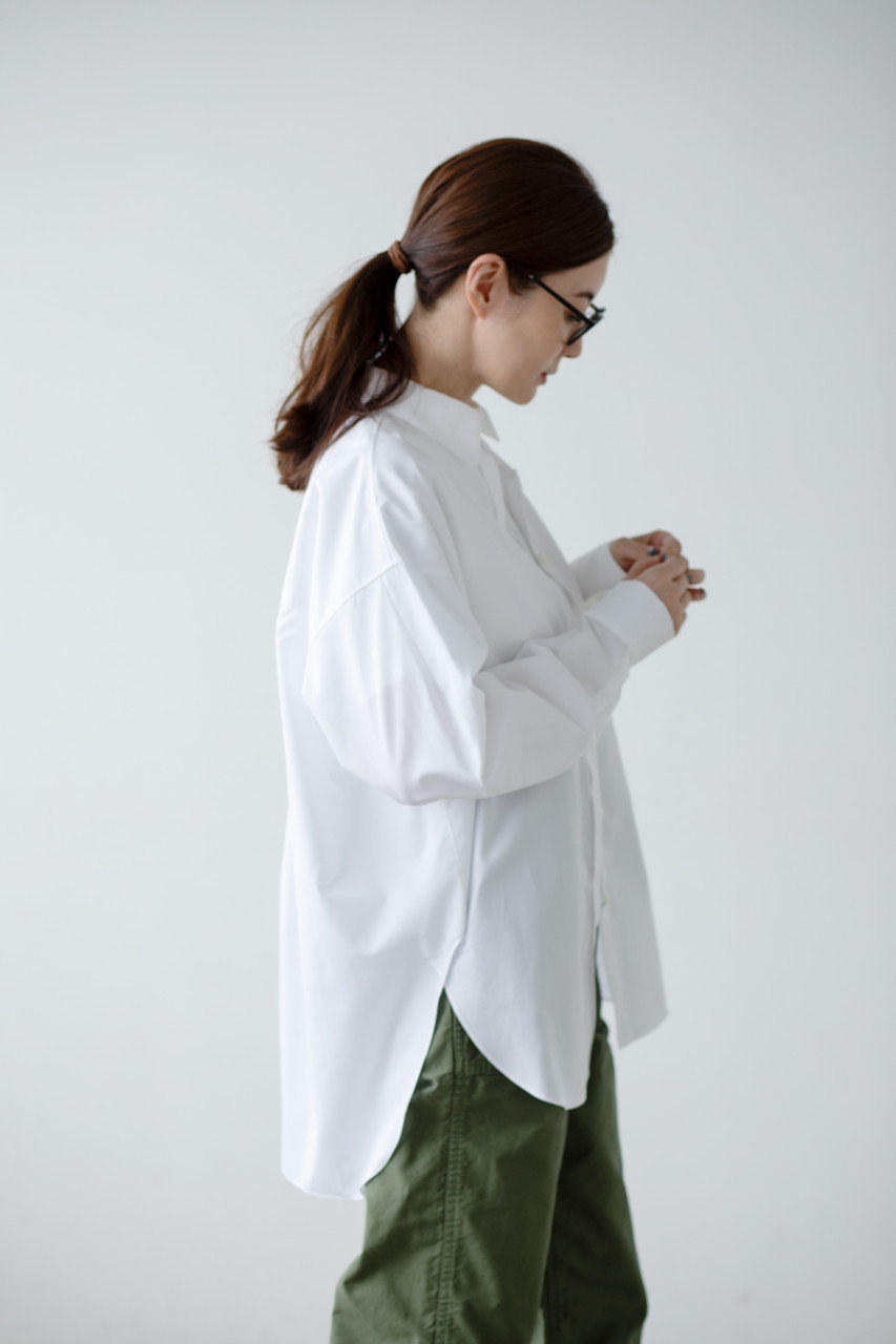 MY WEAKNESS(マイ ウィークネス)｜Olja Reg Shirt/WHITE の通販｜ELLESHOP・(エル・ショップ)