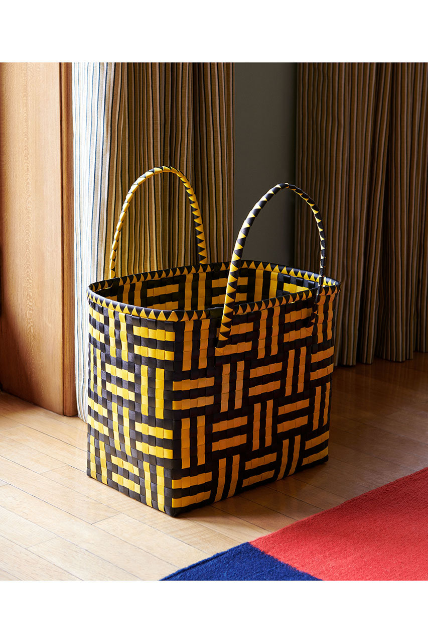 HAY(ヘイ)｜Maxim Bag L/Yellow and black の通販｜ELLESHOP・(エル・ショップ)